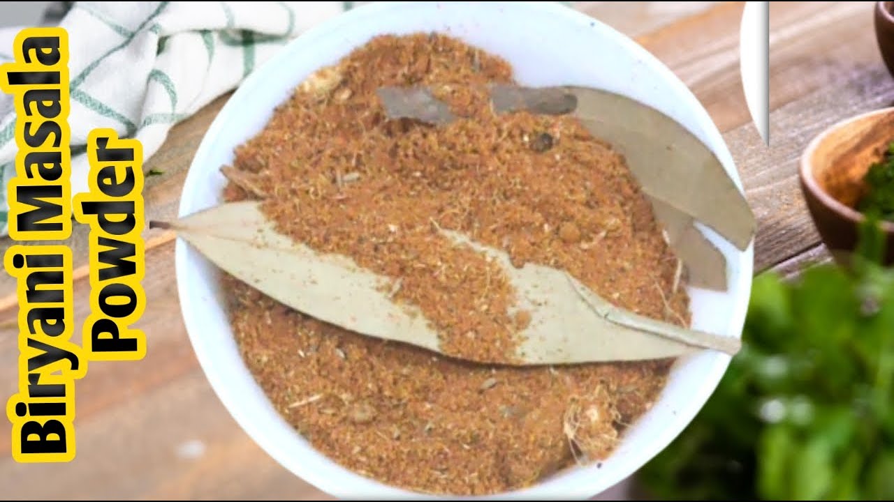 Homemade Biryani Masala Powder Recipe || Biryani Masala Powder Recipe ...