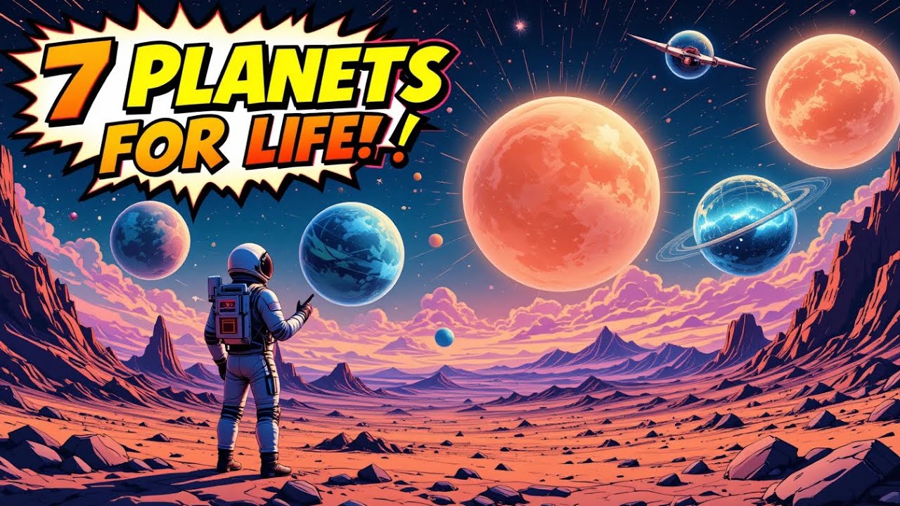 How 7 PLANETS Beyond EARTH Be PERFECT for Life?🌍 - Planets with Three ...