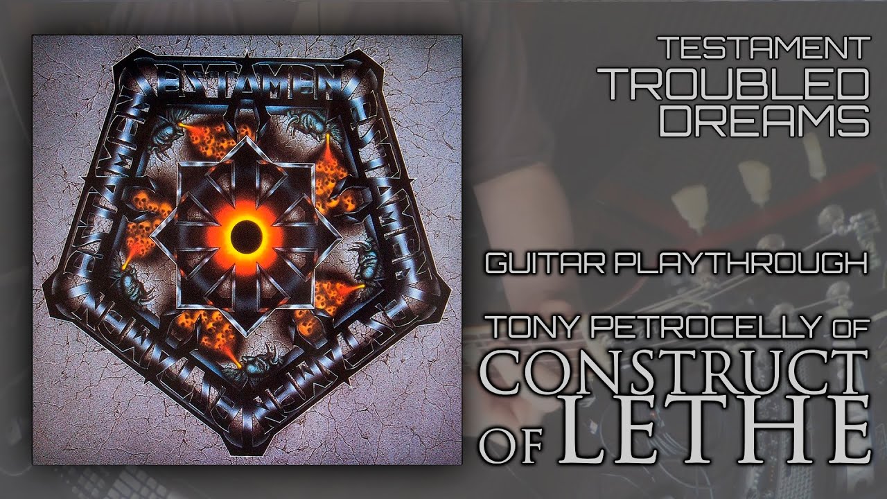 Testament - Troubled Dreams Guitar Cover - YouTube