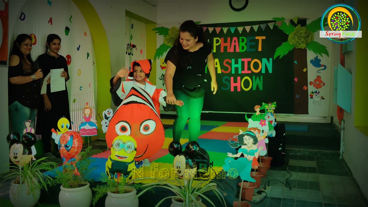 Alphabet fashion show - YouTube