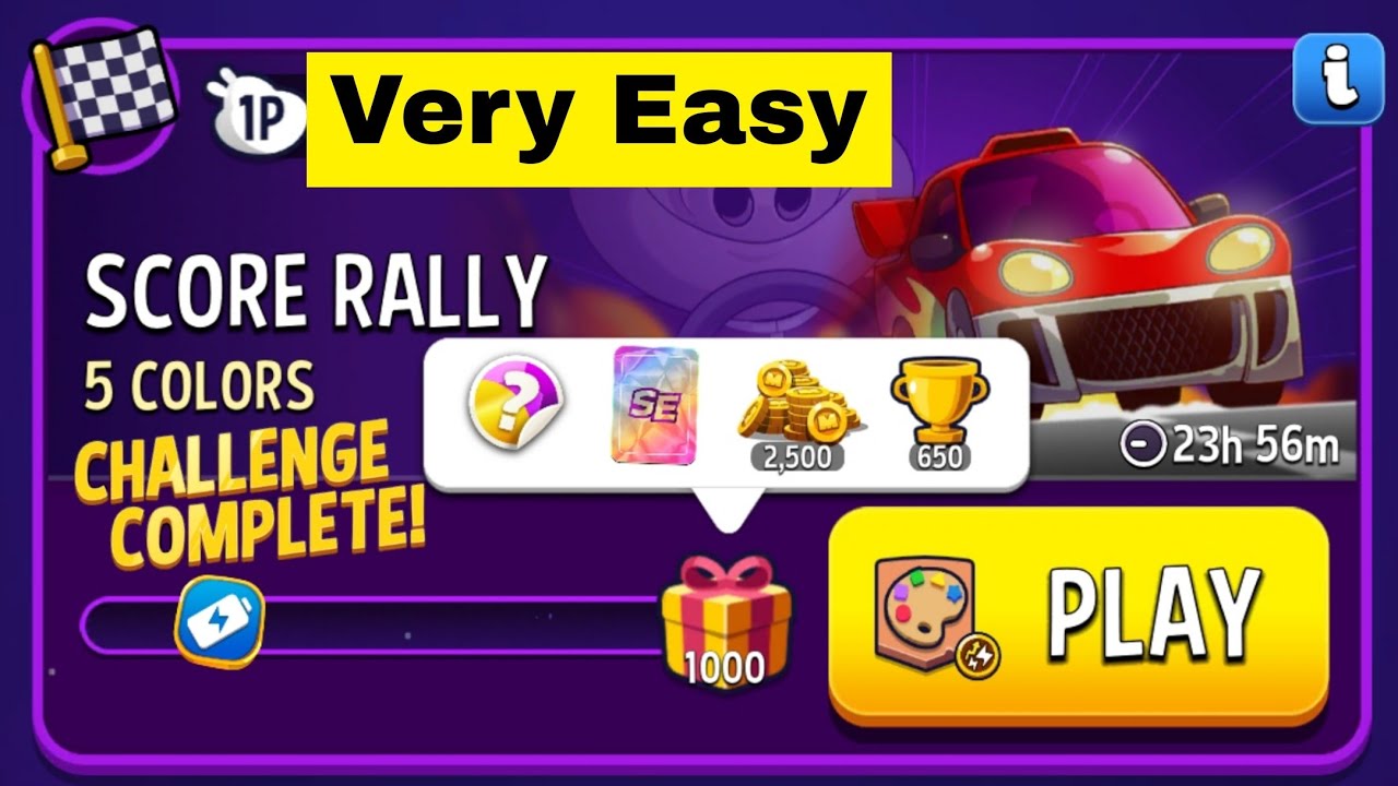5 Colors Ramp up Solo Challenge Score Rally | Match Masters Solo ...