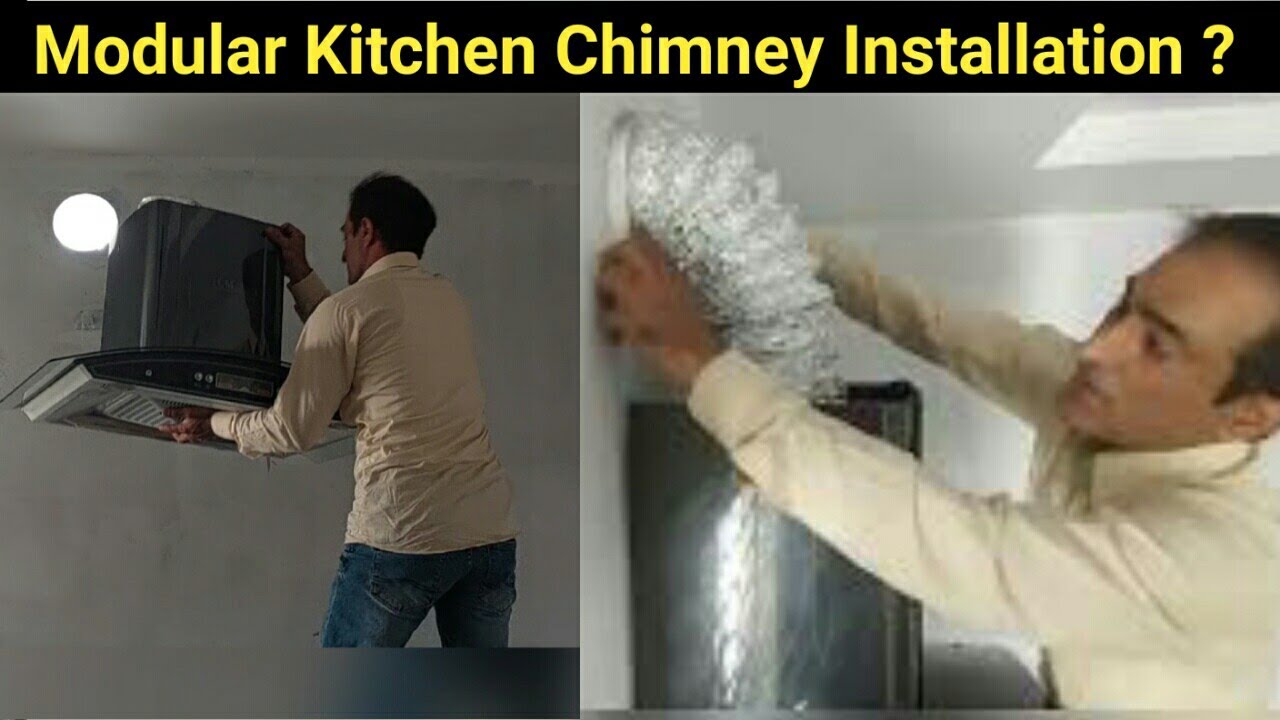 Modular Kitchen Chimney | Kitchen Chimney Installation By Technician ...