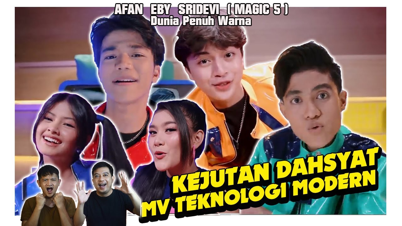 Afan DA, Eby DA dan Sridevi DA dunia penuh warna mv idola masa kini - YouTube