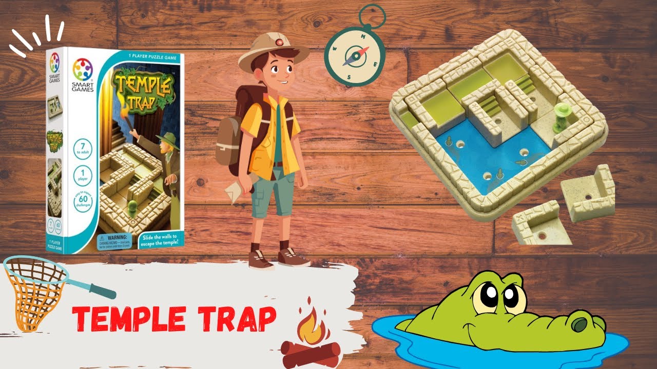 TEMPLE TRAP | SMART GAMES | КАК СЕ ИГРАЕ | HOW TO PLAY - YouTube