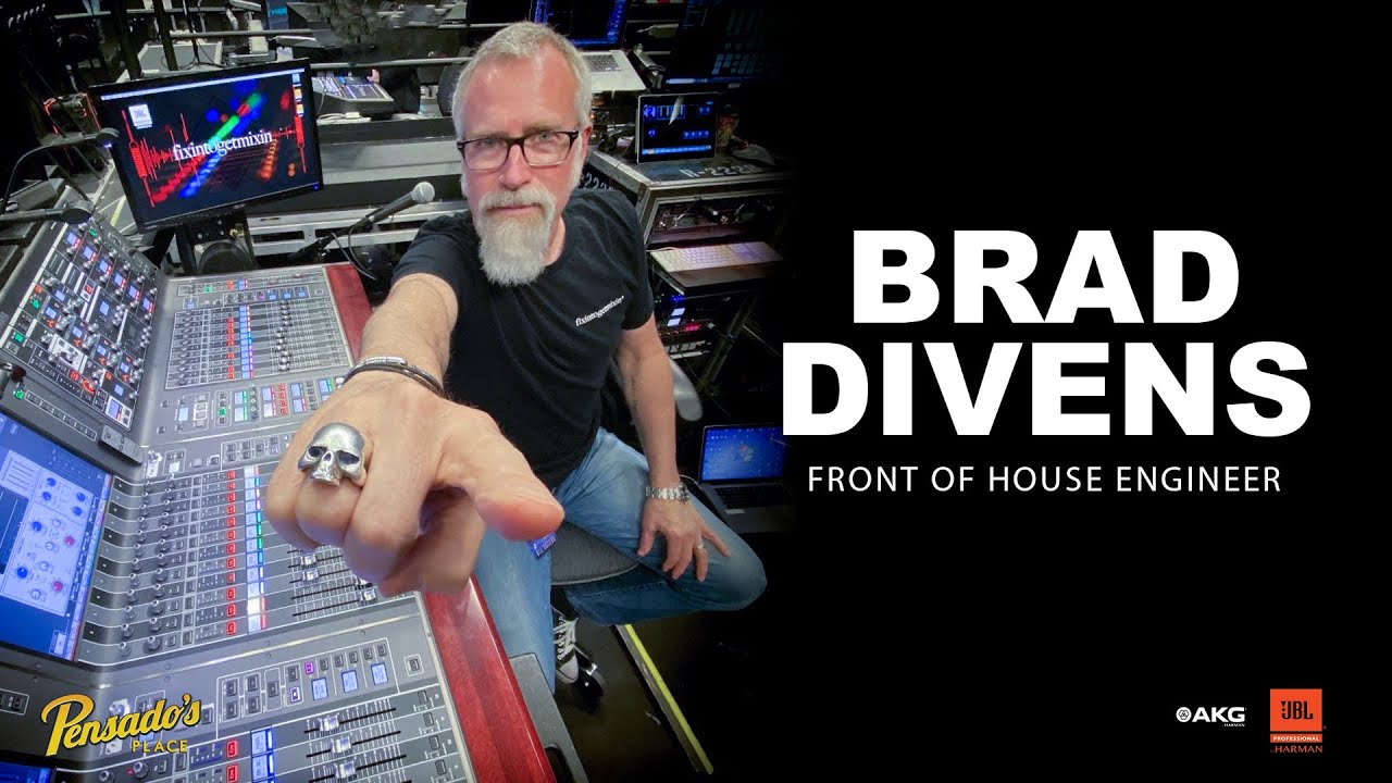 Brad Divens - Front of House Engineer for Enrique Iglesias - Pensado's ...