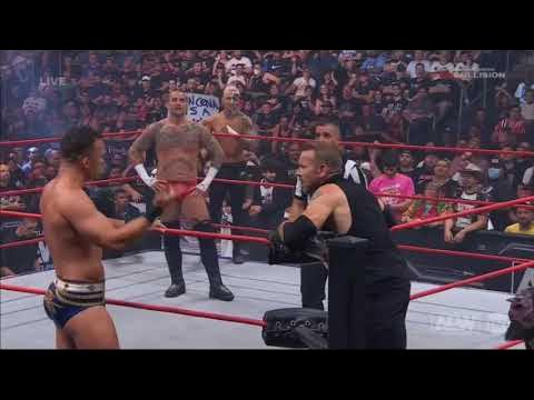 Ricky Starks & Christian Cage defeated CM Punk & Darby Allin Full Match AEW Collision 22 July ...