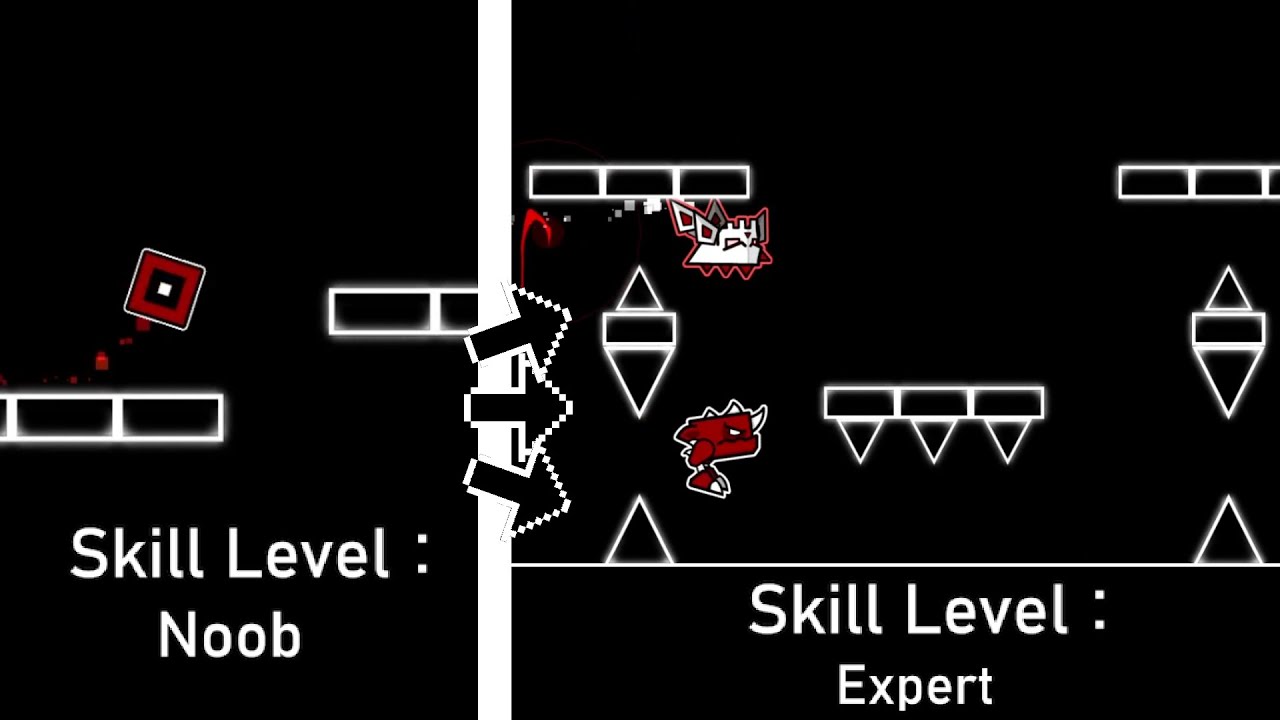 Geometry Dash but the level gets HARDER - KaiGuy Contest - Layout - WIP ...