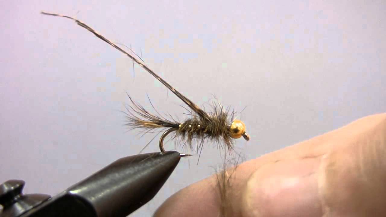 Fly Tying GRHE Nymph - YouTube