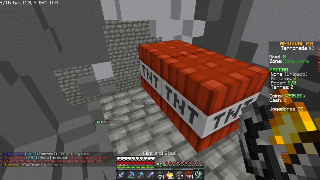 NOVO SERVER DE FACTIONS OP 1.8X VIP FREE VAGA NA STAFF EP 162 - YouTube