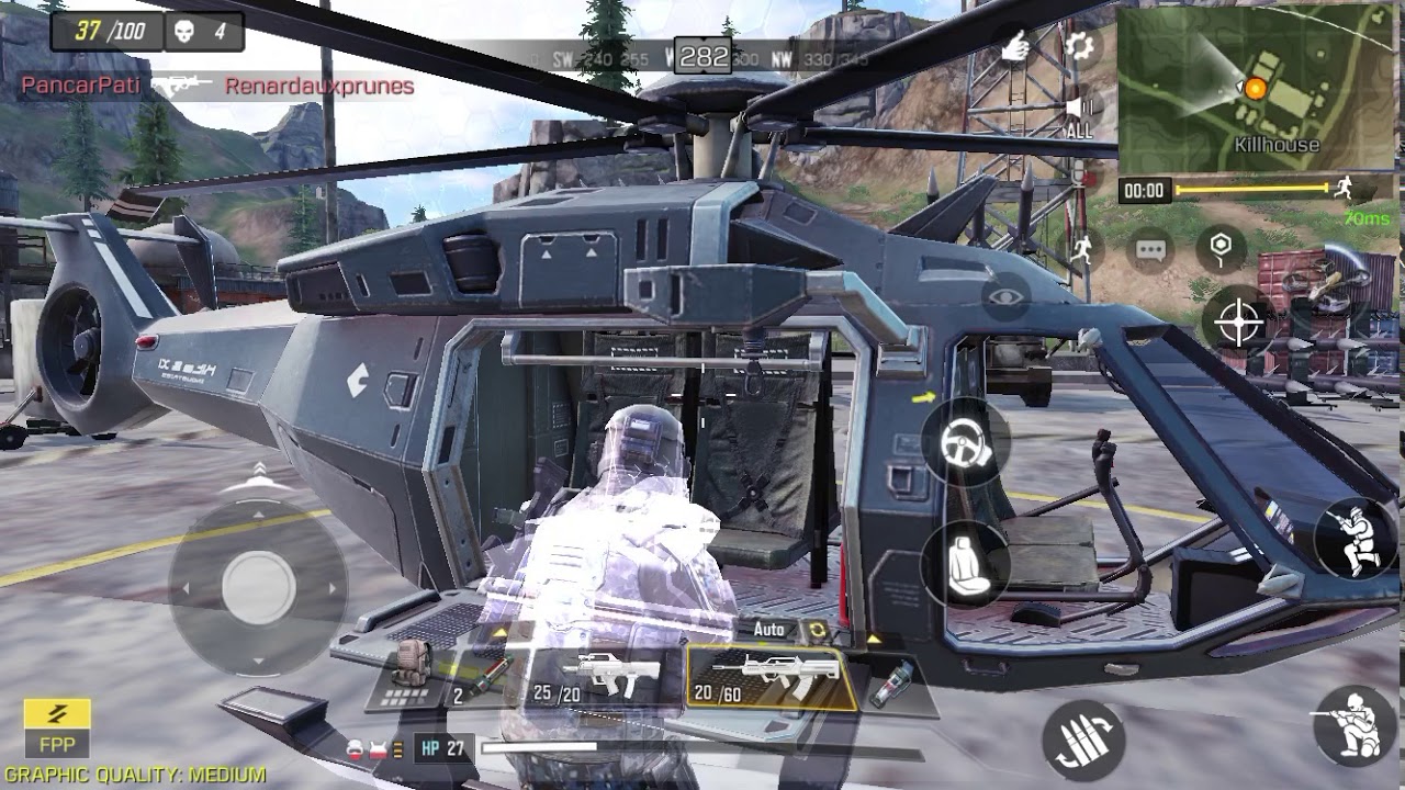 Call Of Duty Mobile Battle Royale helicopter ride - YouTube