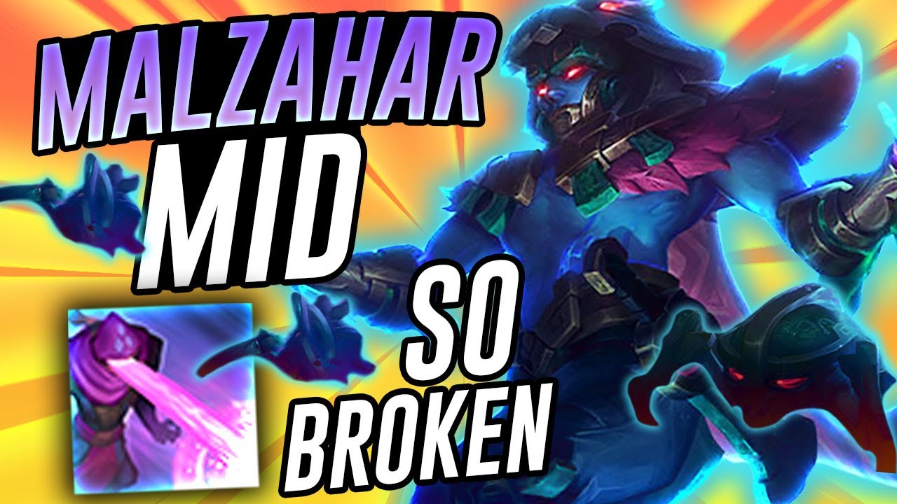 THE HIGHEST DAMAGE MID LANER?! - Malzahar Mid - League of Legends - YouTube