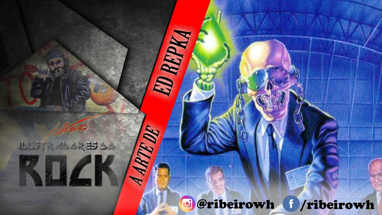 ED REPKA - O REI DA THRASH METAL ART I ILUSTRADORES DO ROCK #04 - YouTube