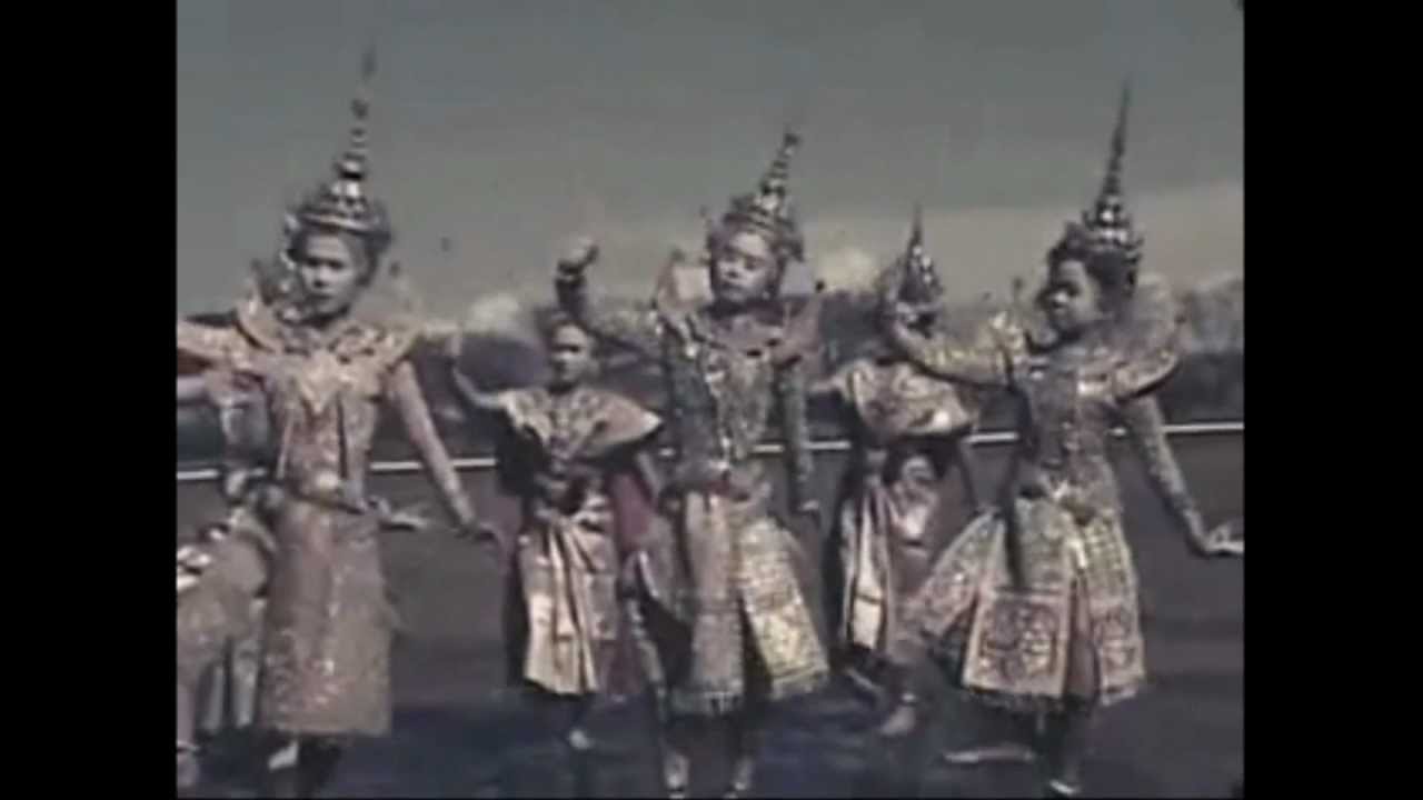 The Royal classical dance of SIAM(Thailand) 1939 - YouTube