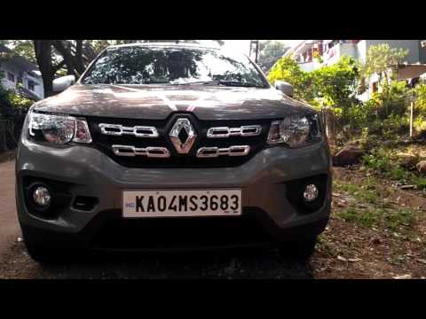 Renault Kwid 1.0 liter Engine Planet Grey - YouTube