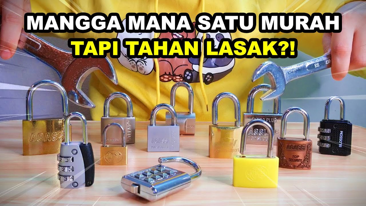 Eksperimen: Buka Mangga/Lock Malaysia Tanpa Guna Kunci, Hanya ...