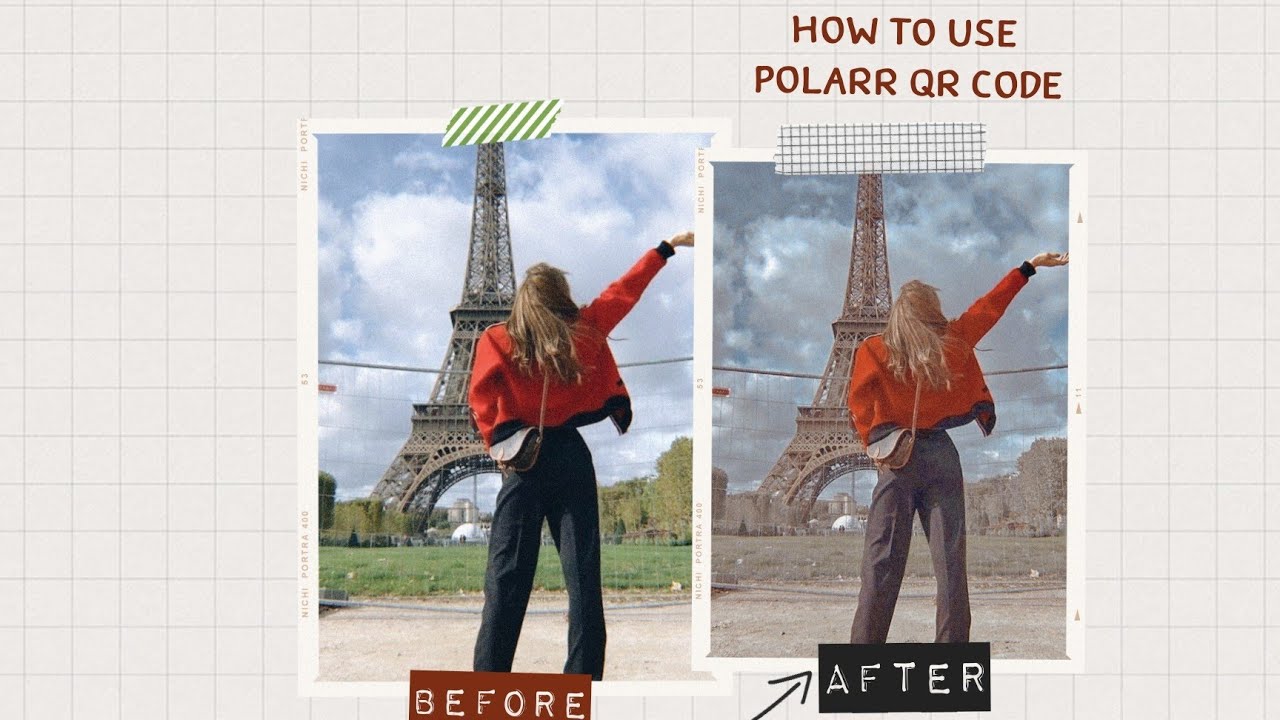 Tutorial how to use polarr qr code + step by step easy |Kimmy - YouTube