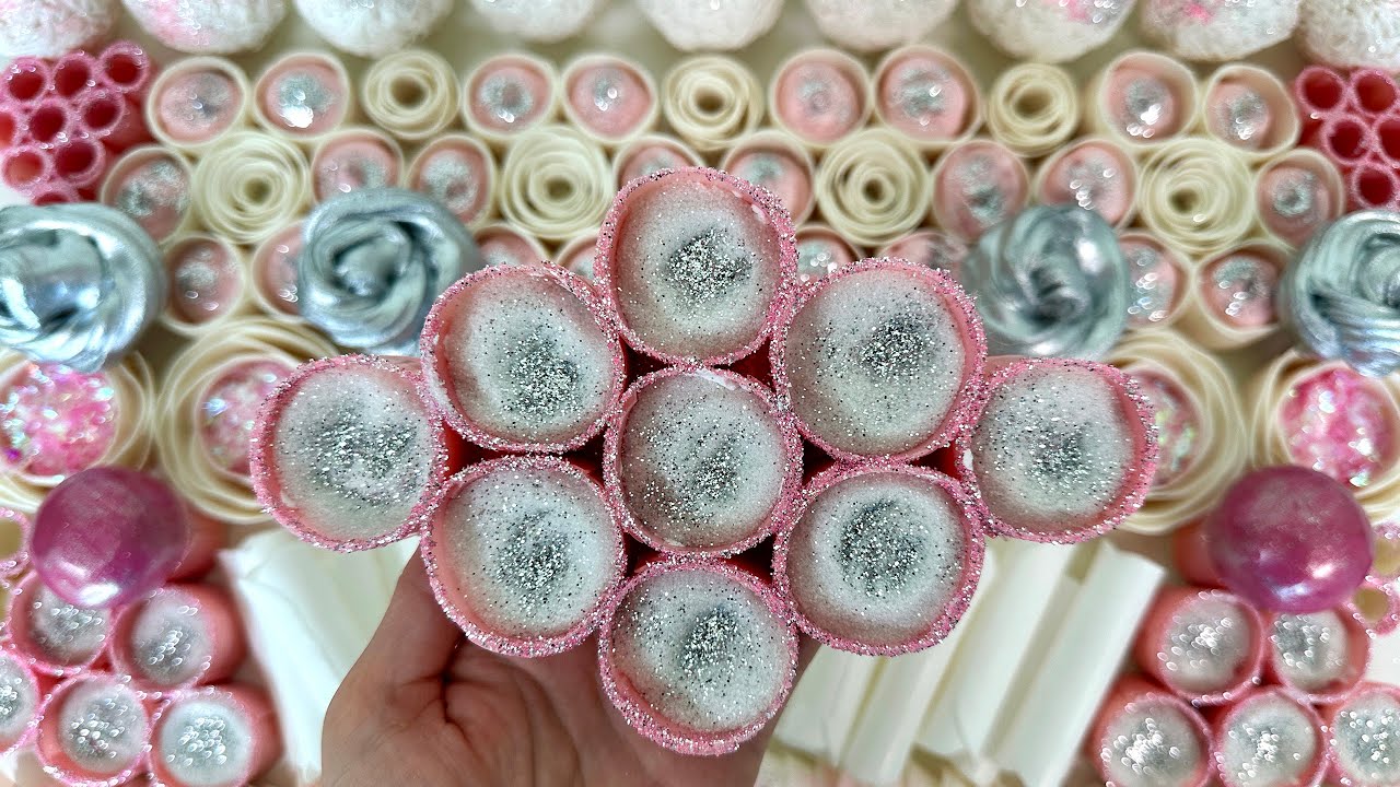 ASMR SOAP ★Compilation set soap★ Crushing soap | Clay cracking | Soap ...