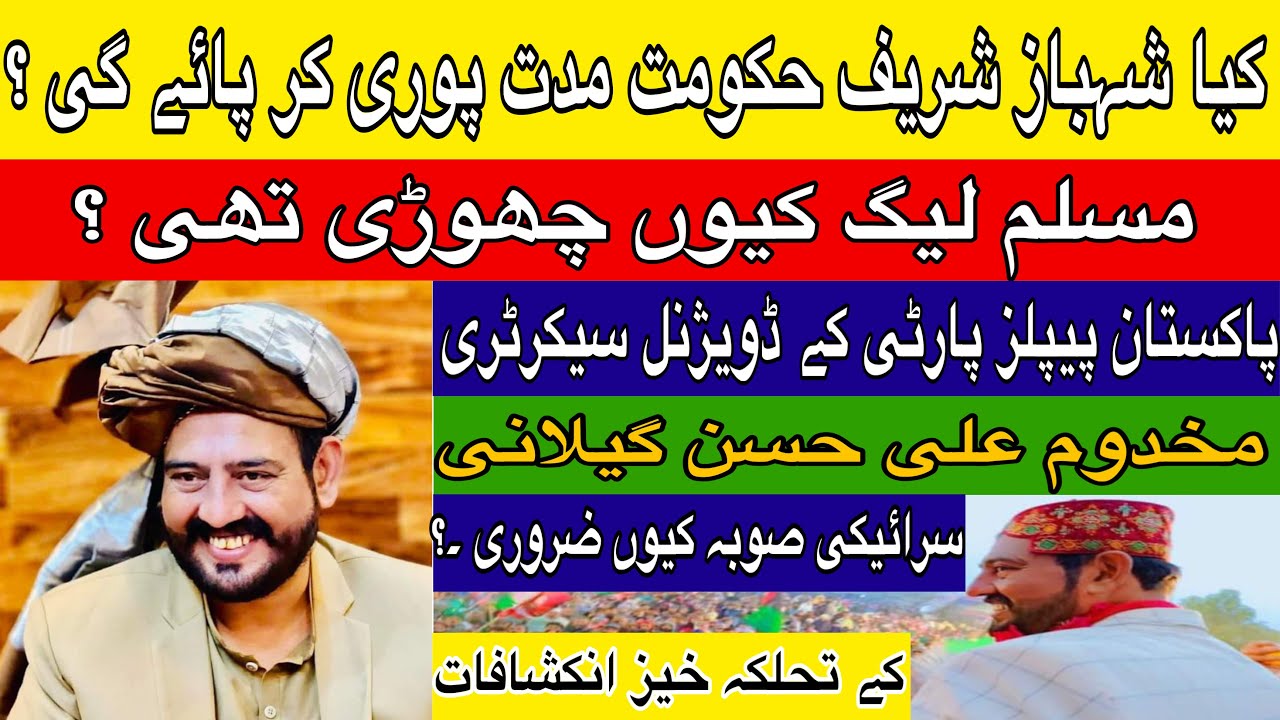 Kia Shabaz Sharif Hakoomat Madad Kar Paye gi? |PMLN Kiyu Chori? | Syed ...