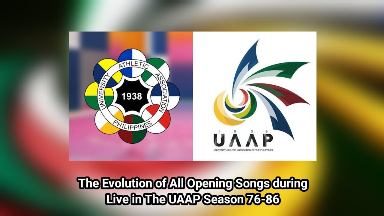 The Evolution of All Opening Songs during Live in The UAAP Season 76-86 ...