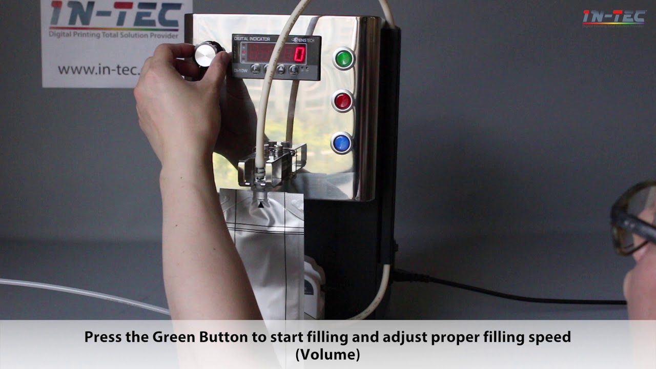 Ink Filling Machine for the front filling (MK - 800) - YouTube