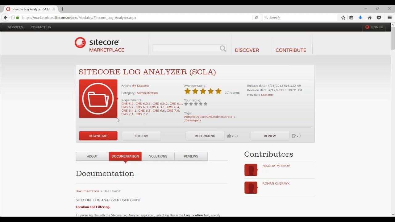 Log Analyzer Using SIM (Sitecore Instance Manager) - YouTube