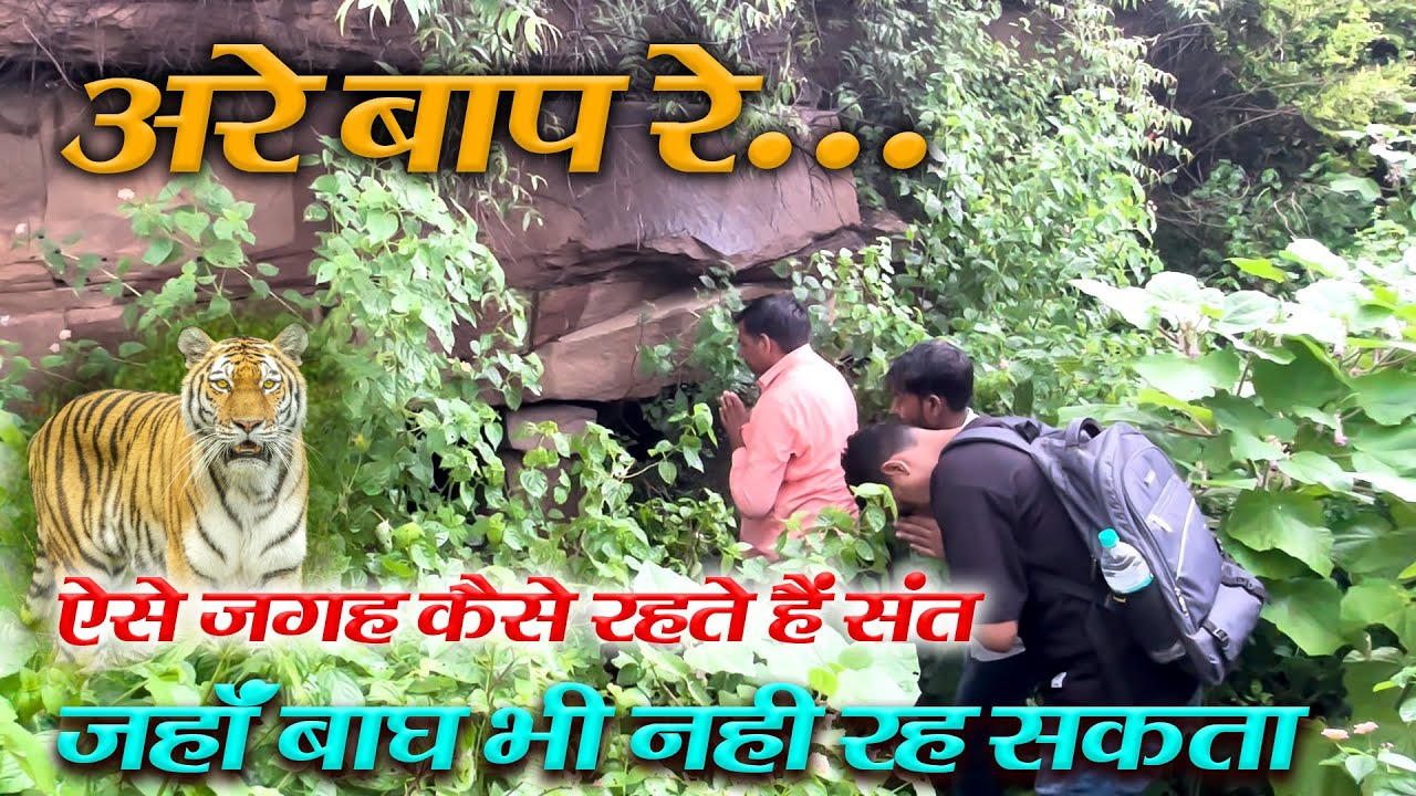 डरावनी गुफा में कैसे रहते हैं संत जहां बाघ भी जाने से डरेगा #guru_gyan ...