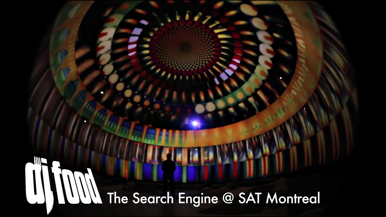 DJ Food - 'The Search Engine' Live at SAT, Montreal July 2012 - YouTube