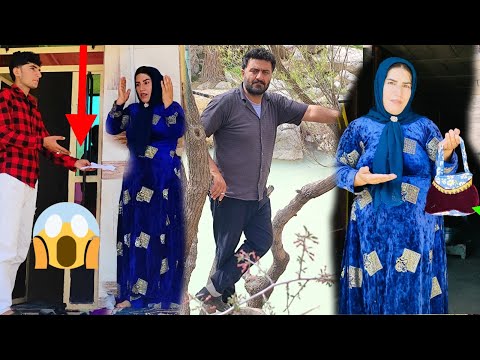 😱Golnar's big shock from the shocking news about Mohammad: Amazing bag sewing👛