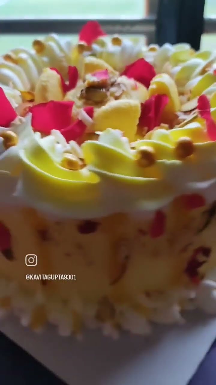 Rasmalai cake testi yammy cake ##cake decorating ideas #please like and ...