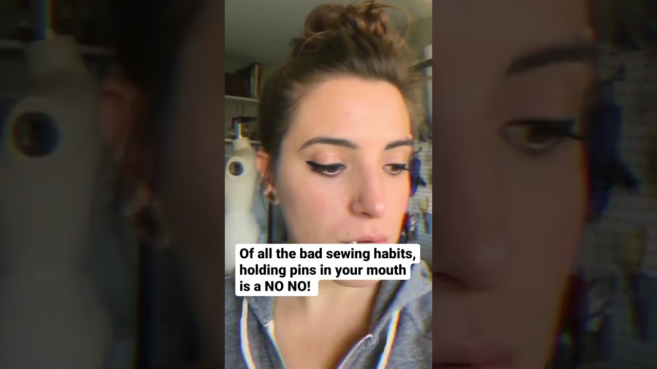 STOP doing this - the worst sewing habit you need to break asap - stop ...