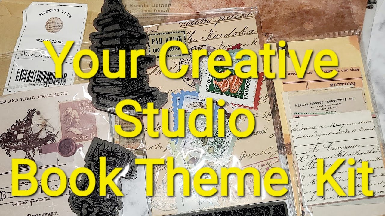 Your Creative Studio | Book Theme Kit 📖 - YouTube
