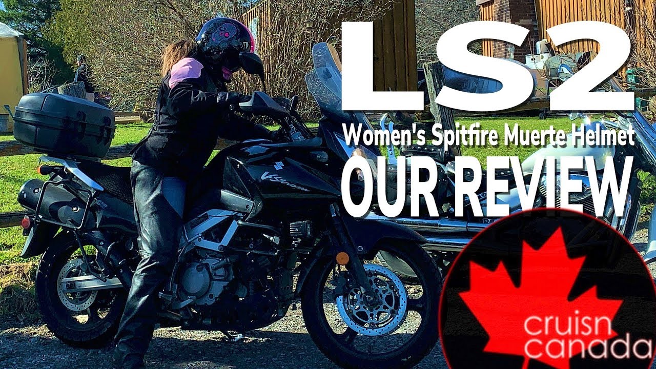 LS2 Women's Spitfire Muerte Helmet | Women's Motorcycle Helmet Review ...