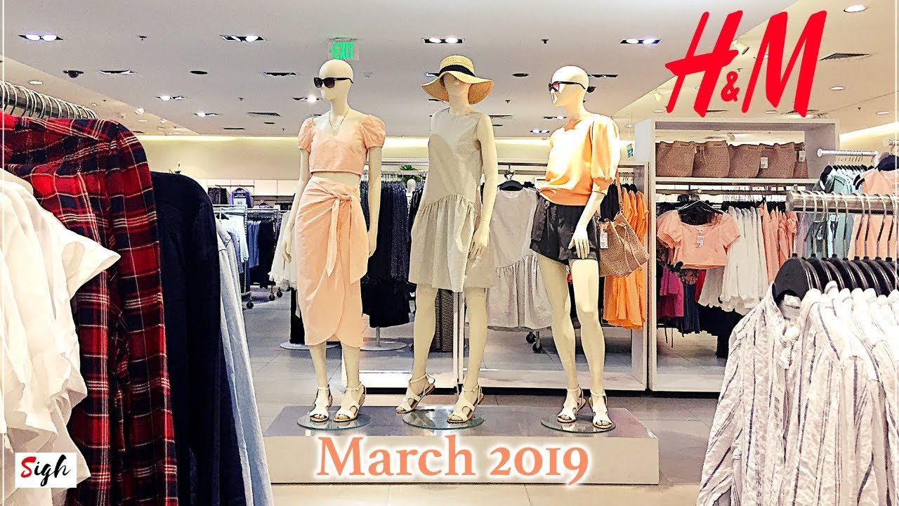 H&M Ladies SPRING Collection March 2019 (Part 2 Trends ) - YouTube