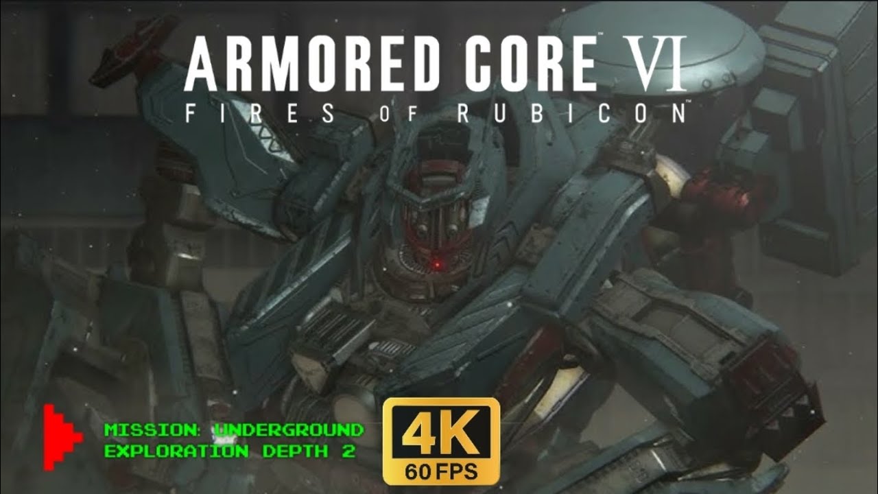 Armored Core VI Mission: underground exploration depth 2 ( Fighting a ...