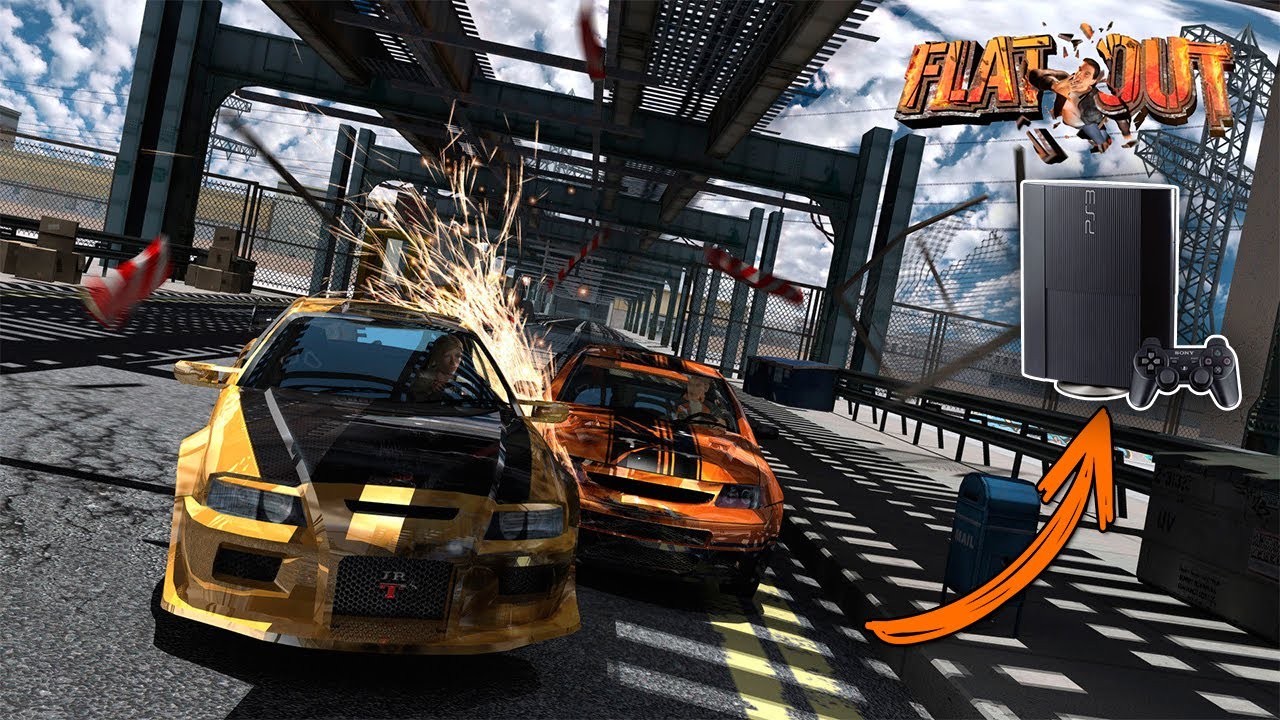 FlatOut 1 para PS3 | Corridas frenéticas! - YouTube