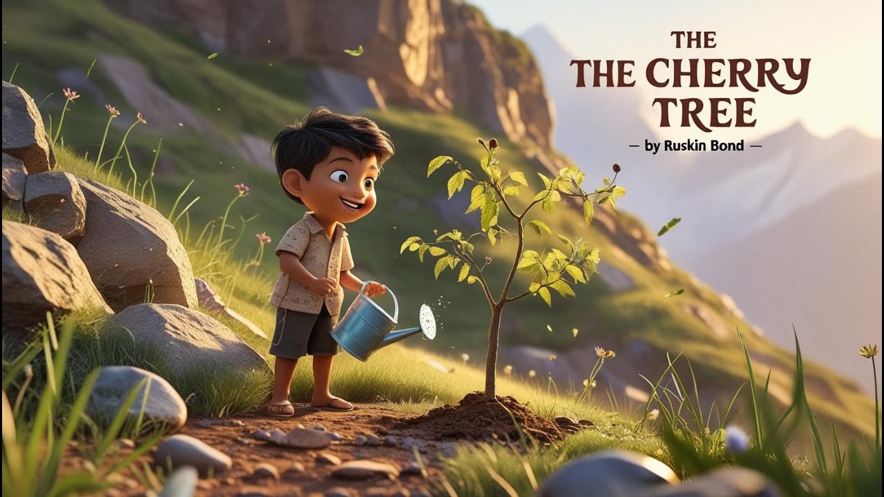 The Cherry Tree by Ruskin Bond | Story - YouTube
