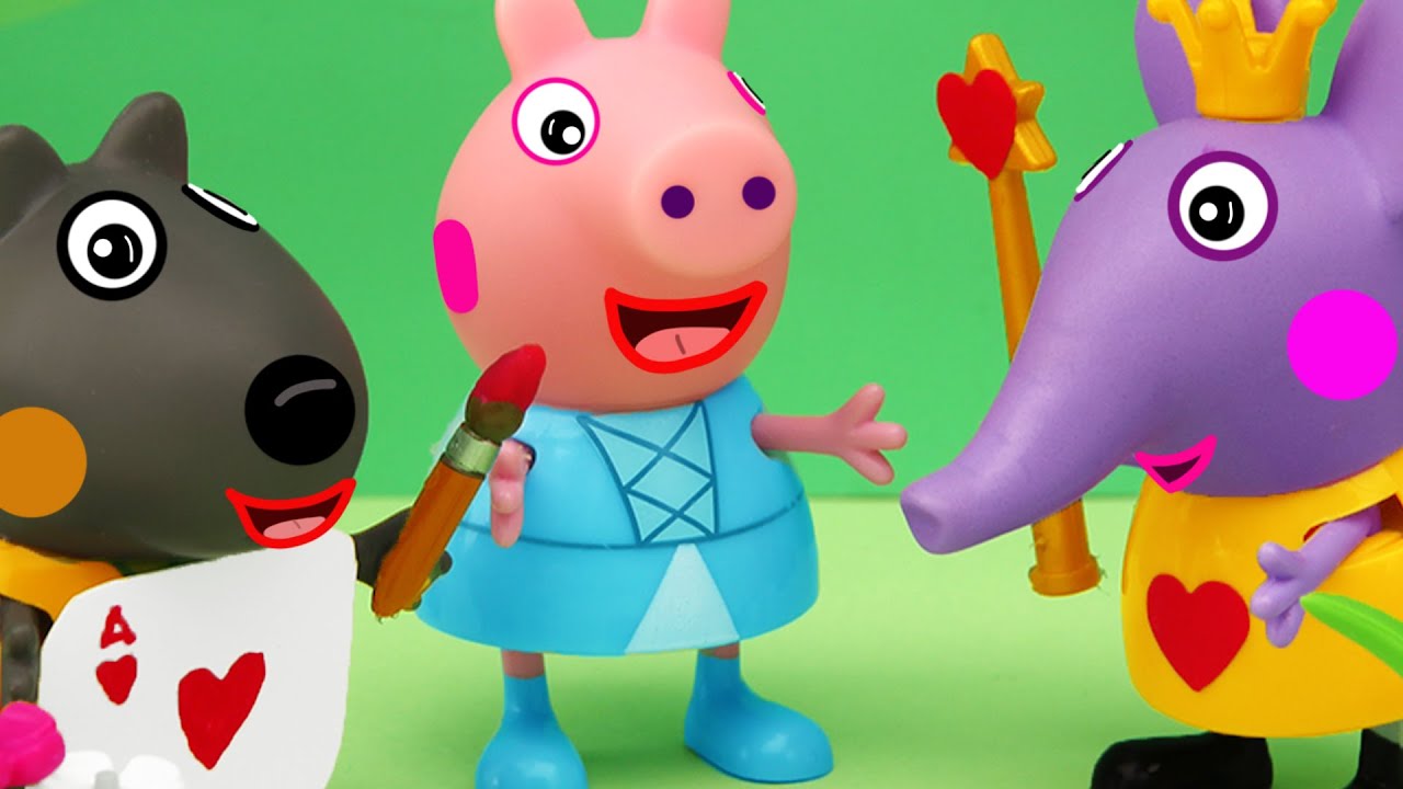 Peppa in Wonderland, Teddy Bear, New Peppa Pig, 4K - YouTube