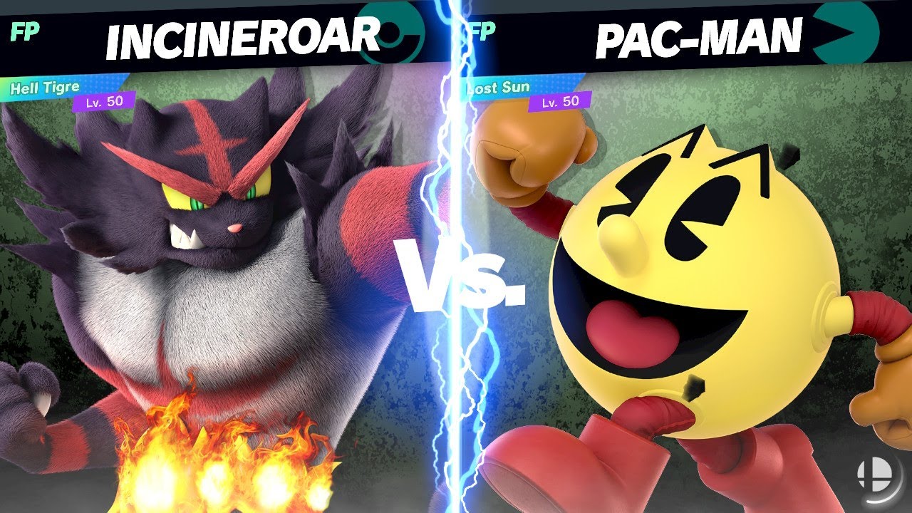 May 2020 Amiibo Tournament | Incineroar vs. Pac-Man - YouTube