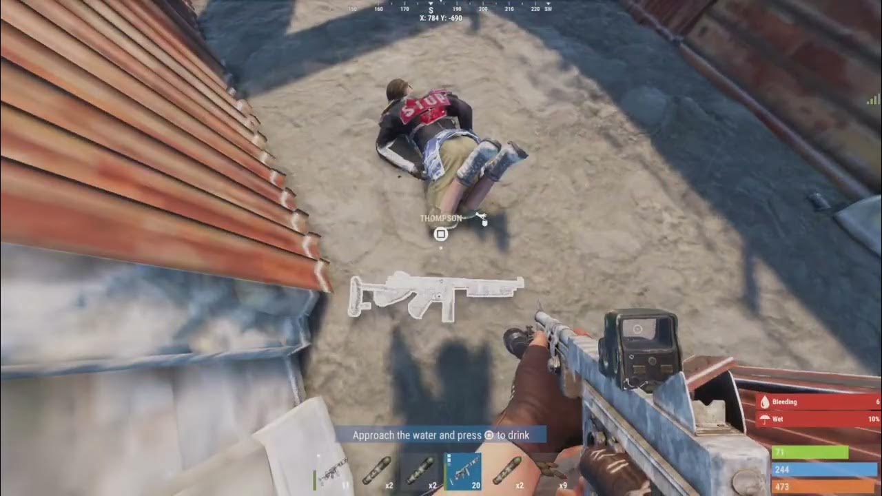 1v3 rust console - YouTube