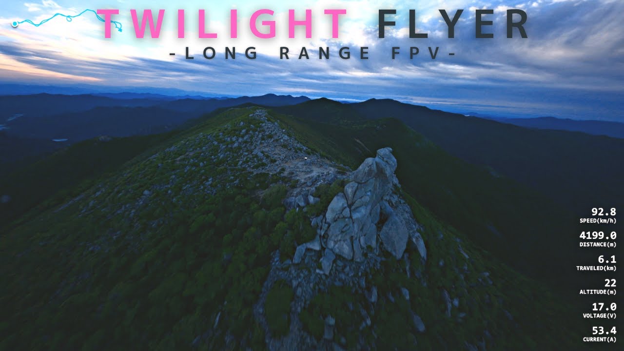 Twilight Flyer - Long Range FPV With Telemetry - YouTube