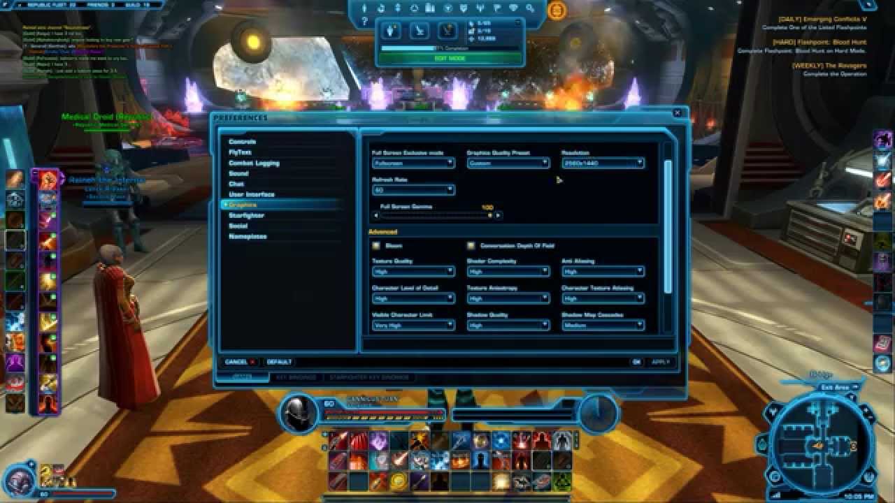 SWTOR Second-Mass Guild Ship - YouTube