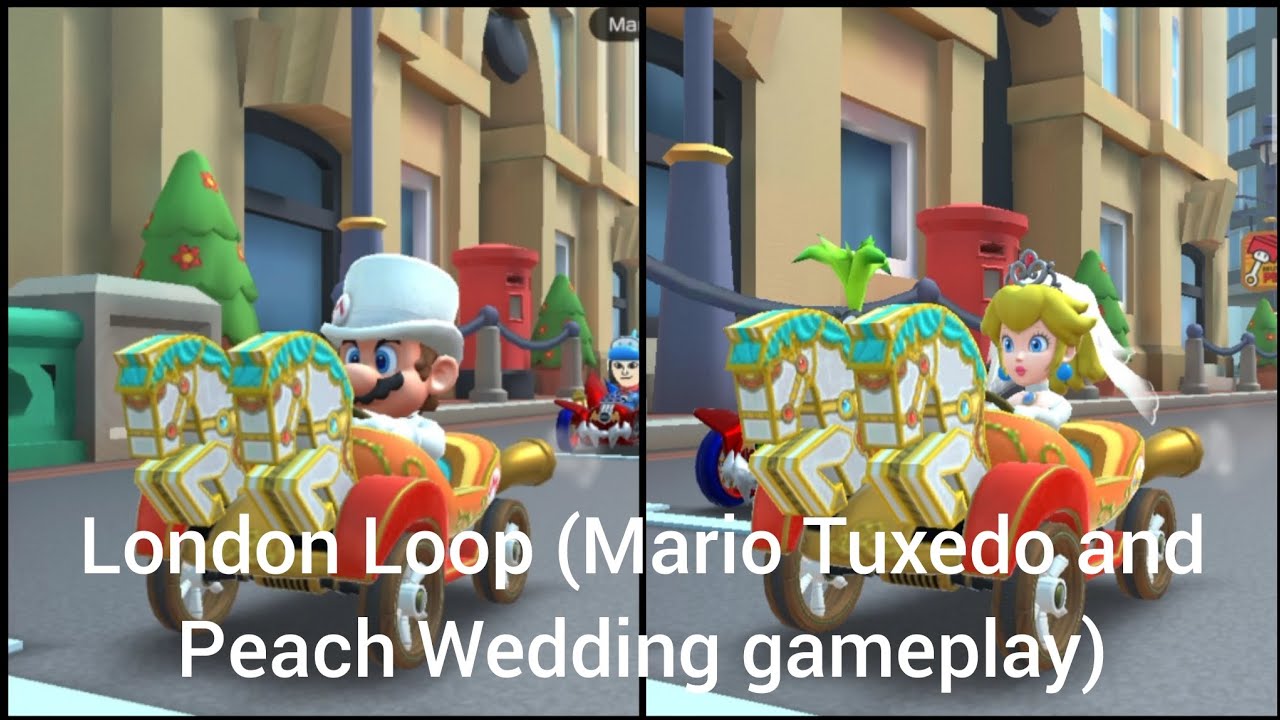 London Loop (Mario Tuxedo and Peach Wedding gameplay) - YouTube