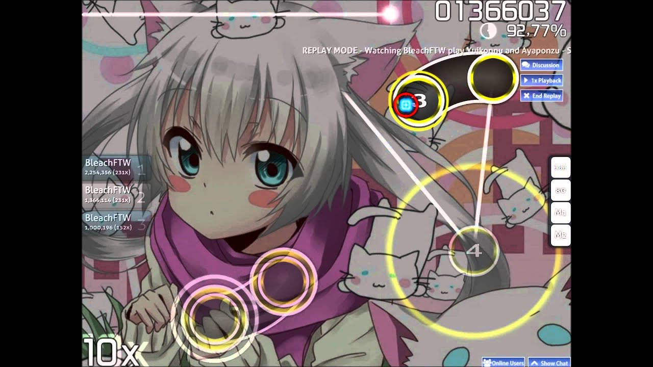 osu! Yuikonnu and Ayaponzu - Super Nuko World[Rabbit's Jumping Style ...