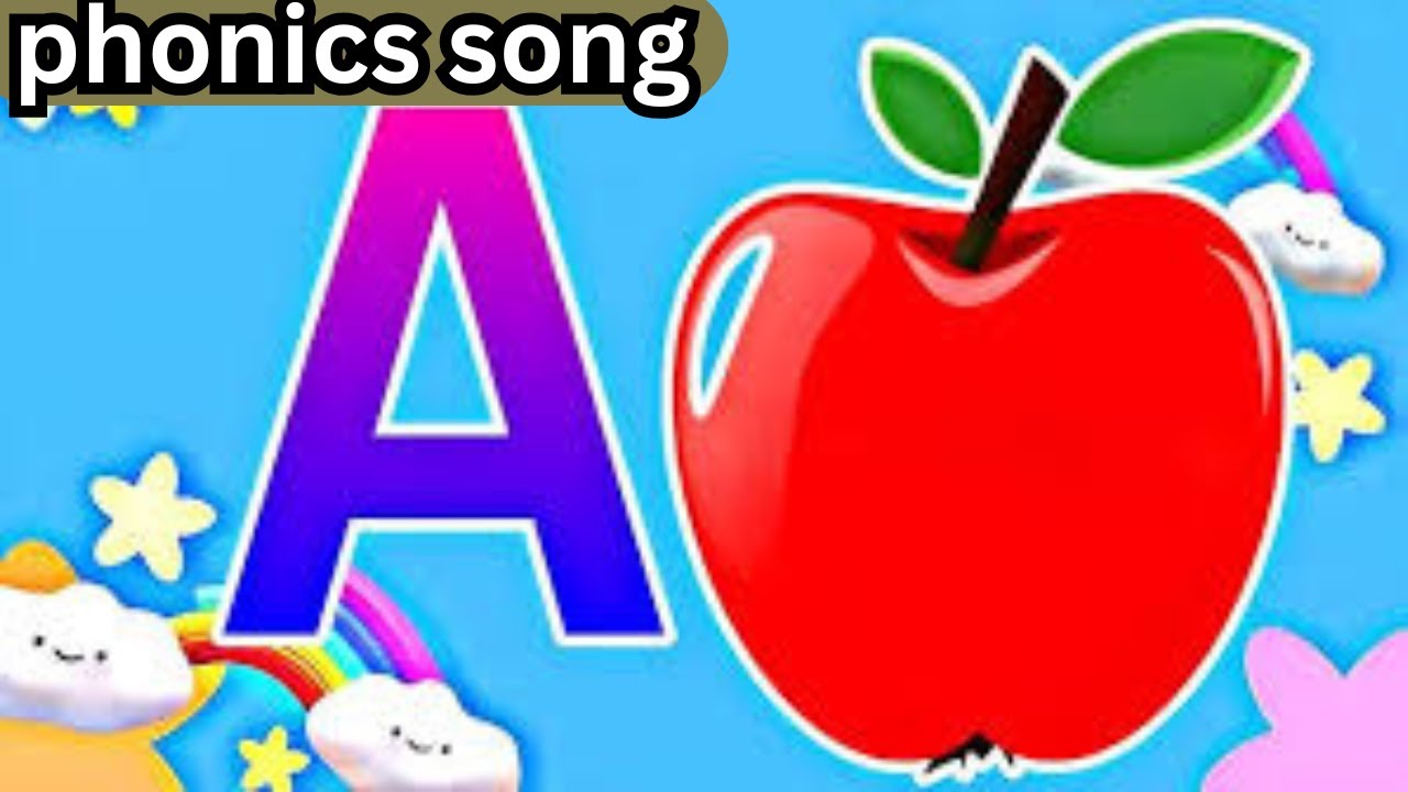 Phonics Song with TWO Words - A For Apple - ABC Alphabet Songs with ...