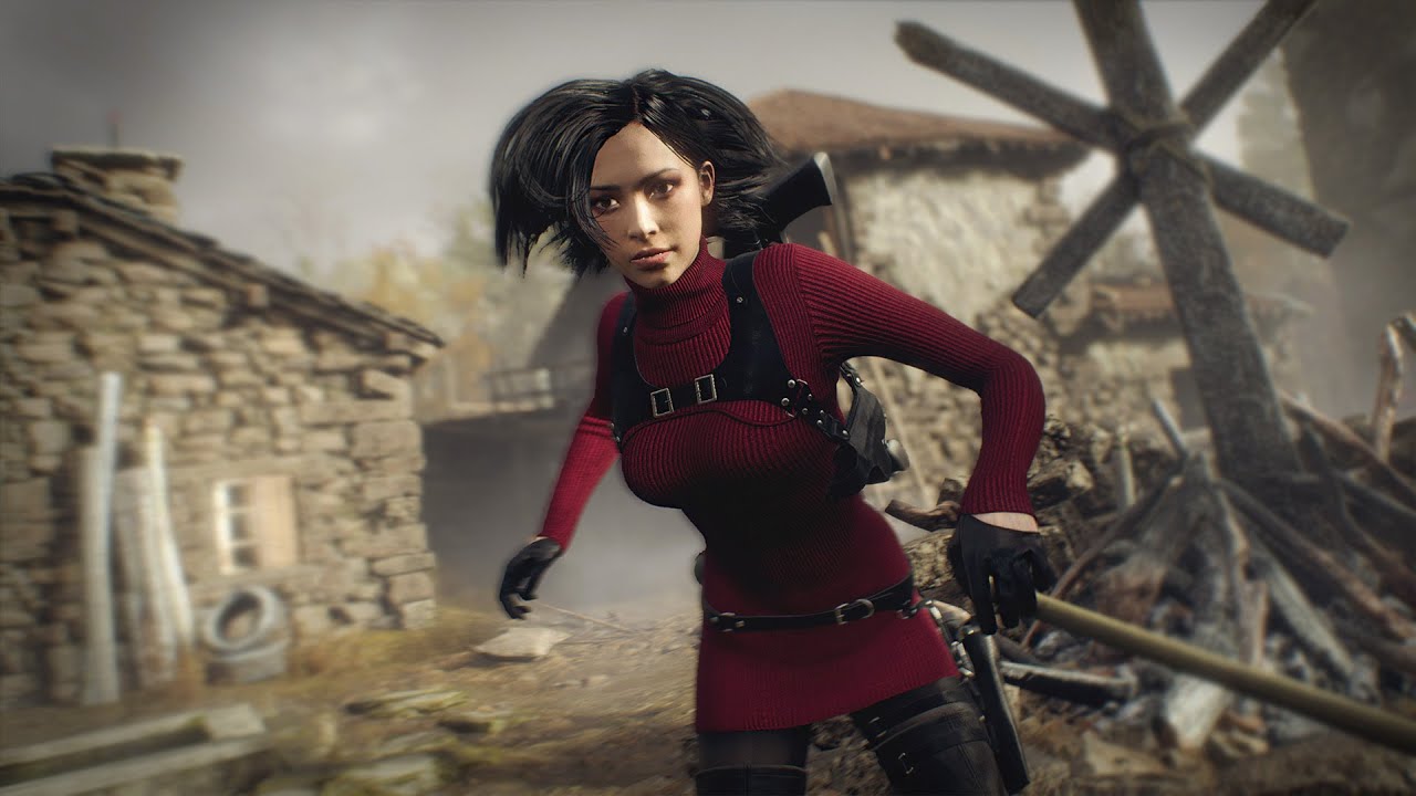 Ada is too fast too handle | RE4 Mercenaries The Village - YouTube