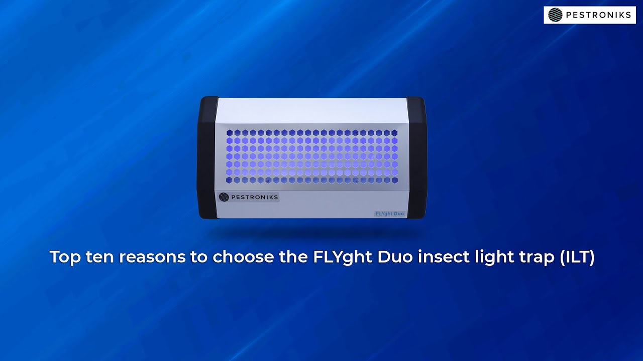 Top ten reasons to choose the FLYght Duo Insect Light Trap - YouTube
