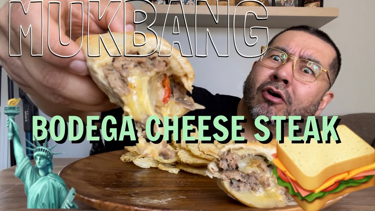 🗽New York Bodega Cheese Steak!🥪😋 - YouTube
