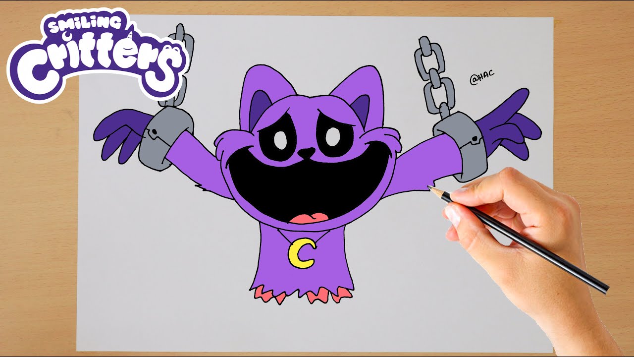 How to Draw CATNAP Death Scene | Smiling Critters | Poppy Playtime ...
