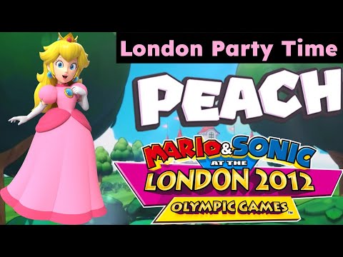 ASM: Princess Peach *Mario & Sonic at the London 2012 Olympic Games ...