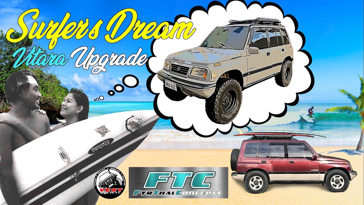 SURFER'S VITARA! 1997 Suzuki Vitara JLX DREAM BUILD with the FTC HYBRID ...